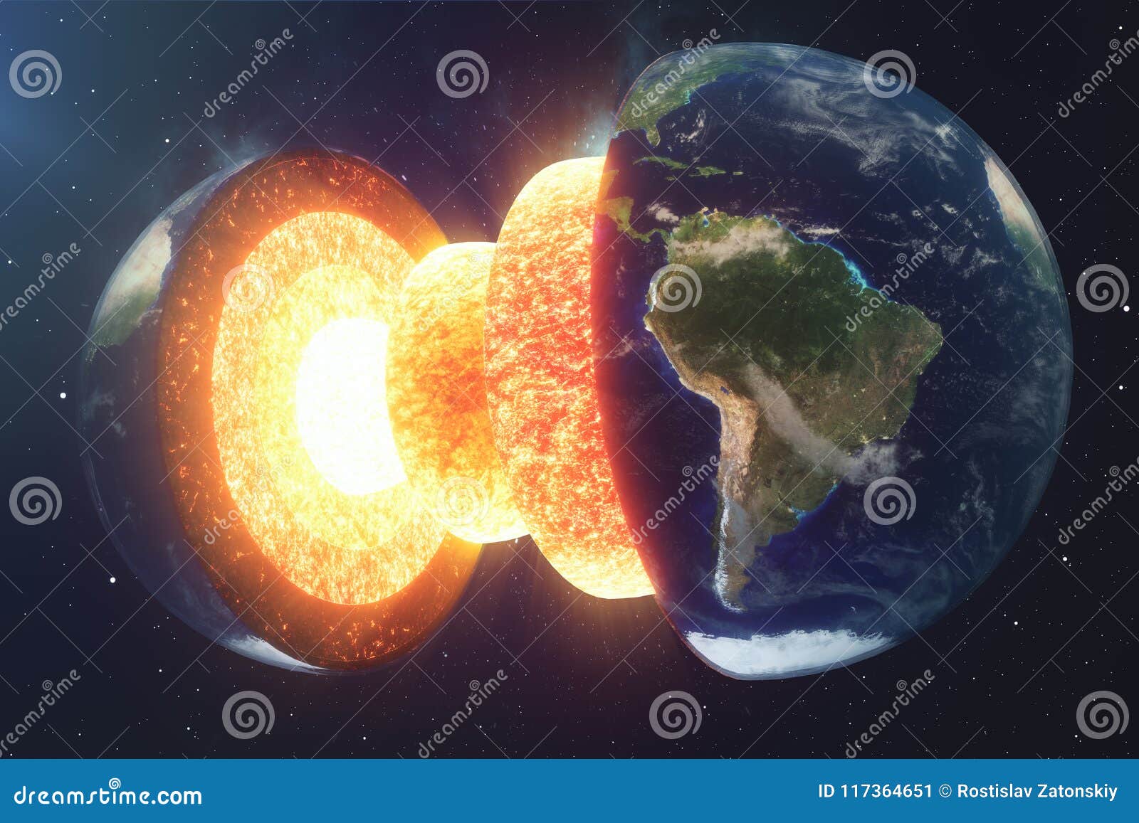 Structure Core Earth. Structure Layers Of The Earth. The Structure Of ...