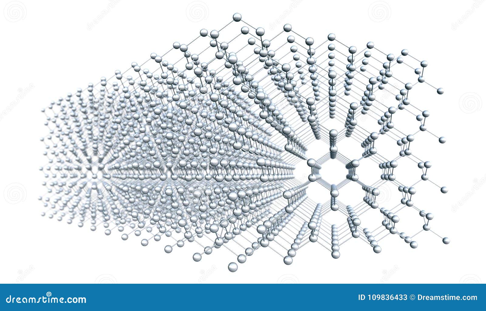 Structure Cristalline De Diamant Illustration Stock - Illustration du ...