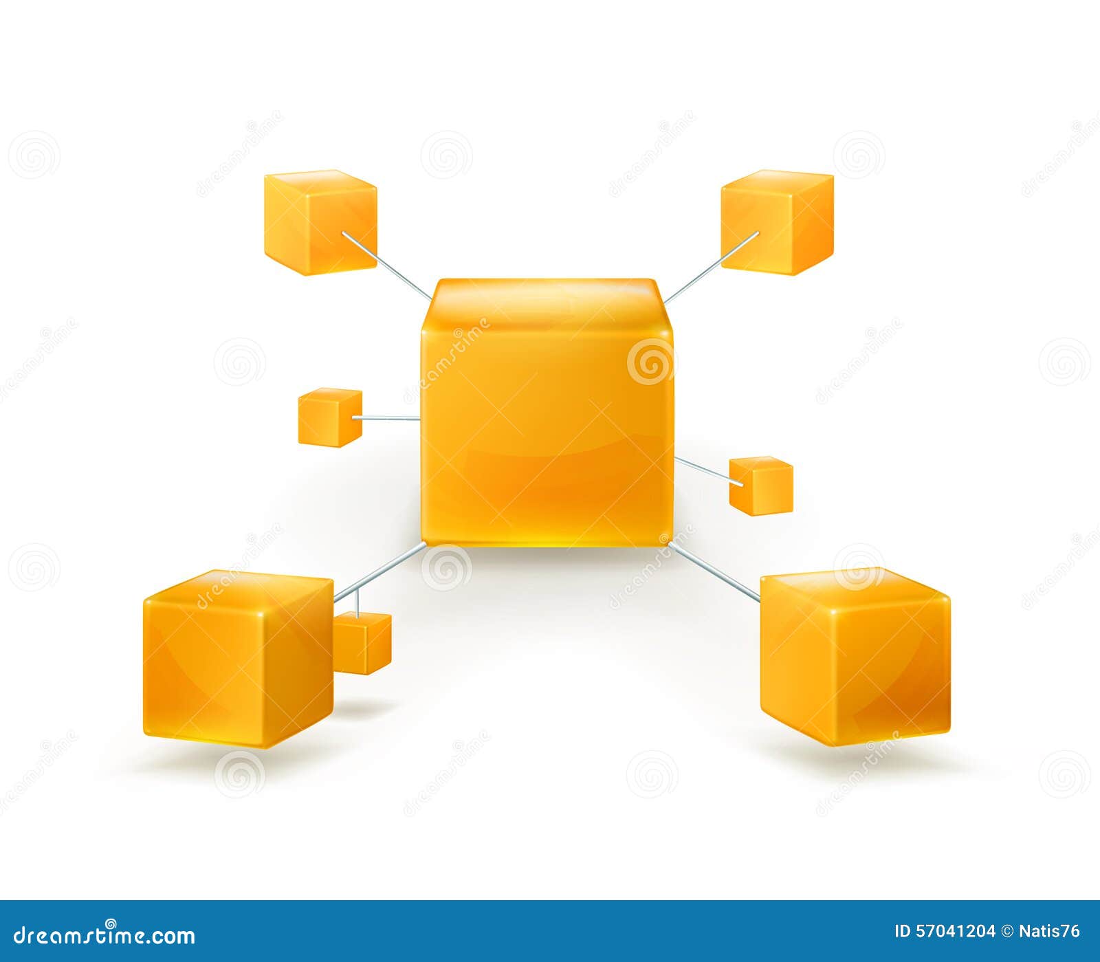 Ice Cubes. Vector Drawing | CartoonDealer.com #144329441