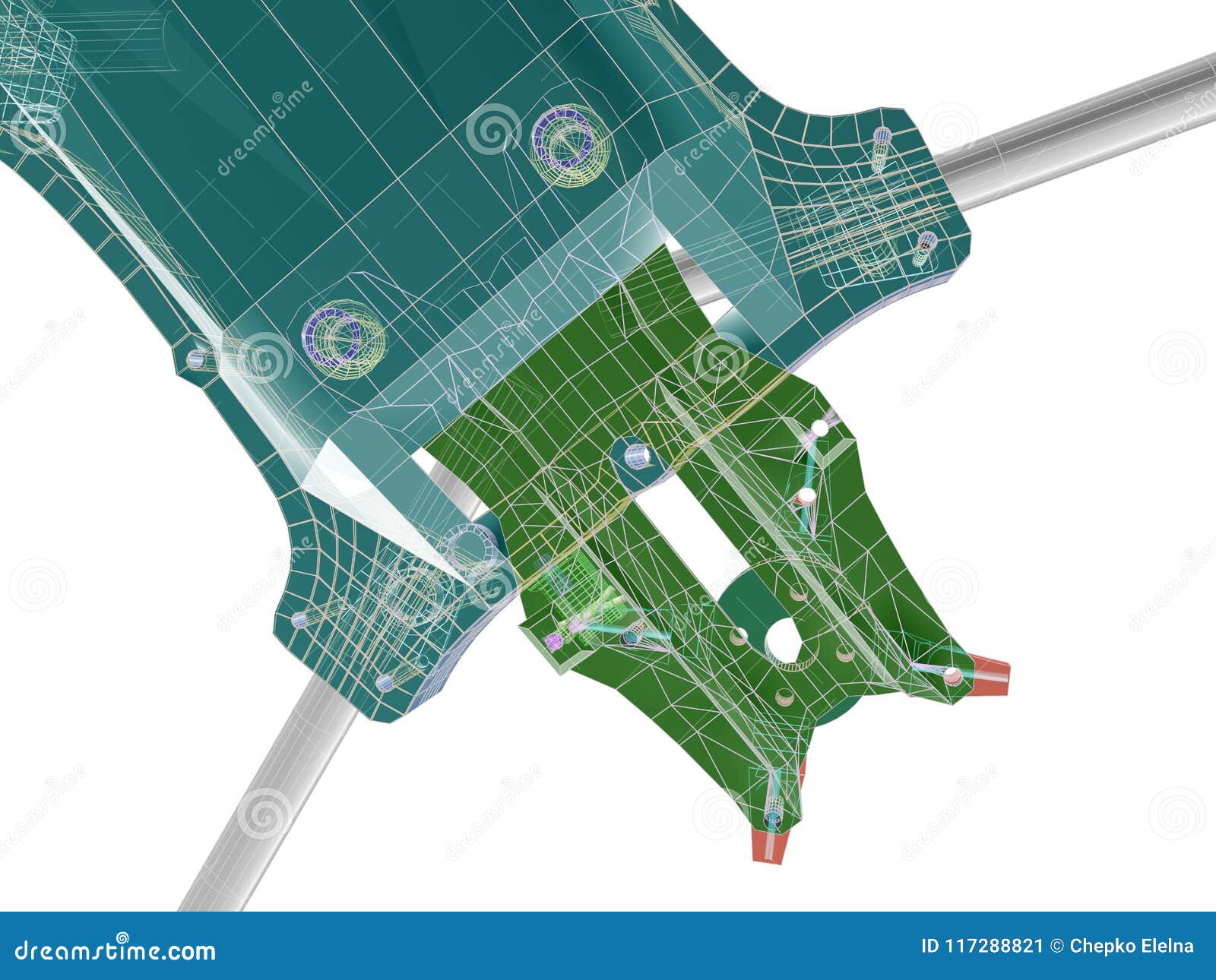 Structure 3d 3D Abstraits Rendent Illustration Stock - Illustration of ...