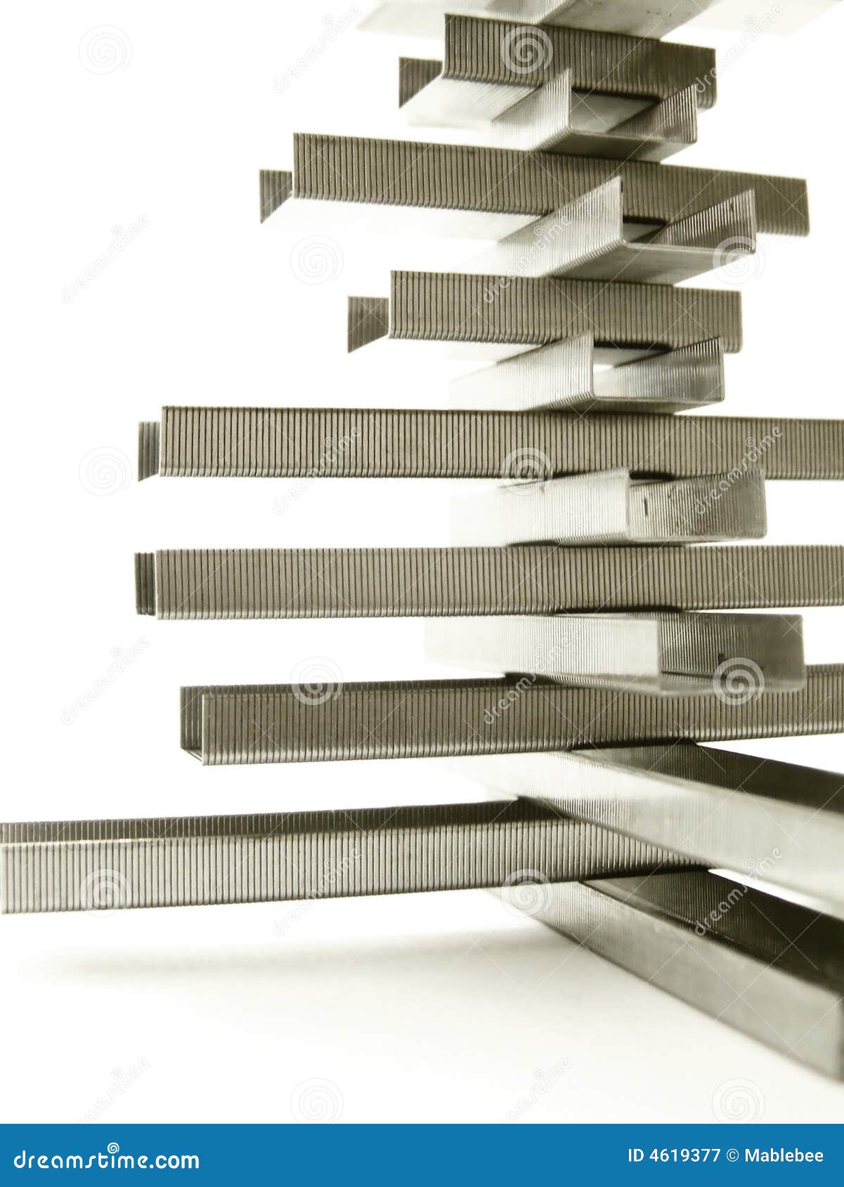 Structure D'agrafe, Groupe Vertical Image stock - Image du bureau ...