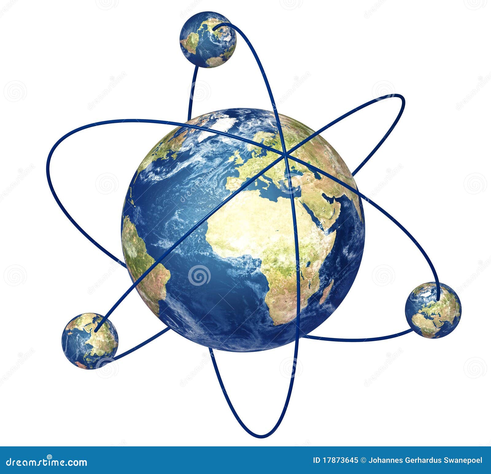 Structure d'atome illustration stock. Illustration du atomique - 17873645