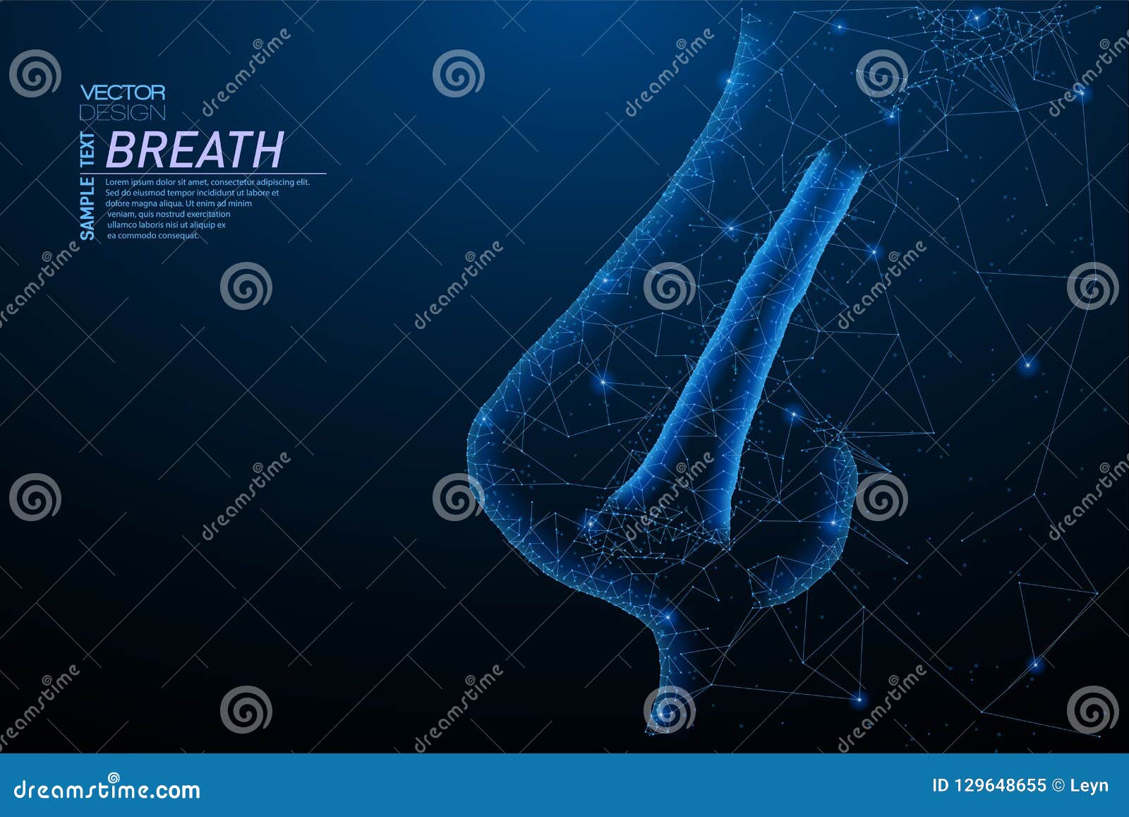 Structure de fosse nasale illustration de vecteur. Illustration du ...