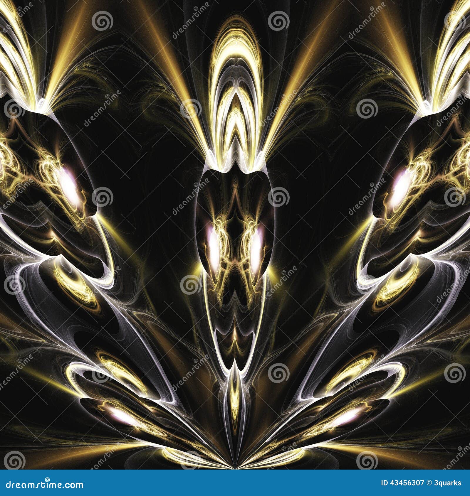 Structure de fractale illustration stock. Illustration du forme - 43456307