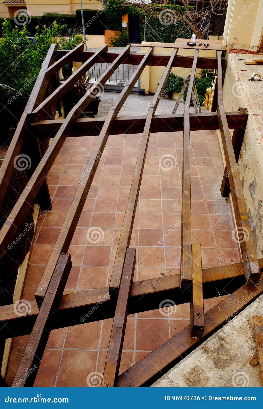 Structure De Plancher En Bois Photo stock - Image du structure, grunge ...