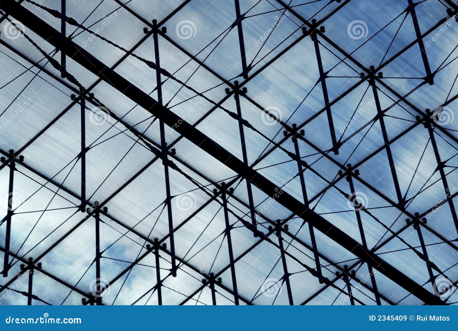 Structure de toit image stock. Image du ingénierie, acier - 2345409