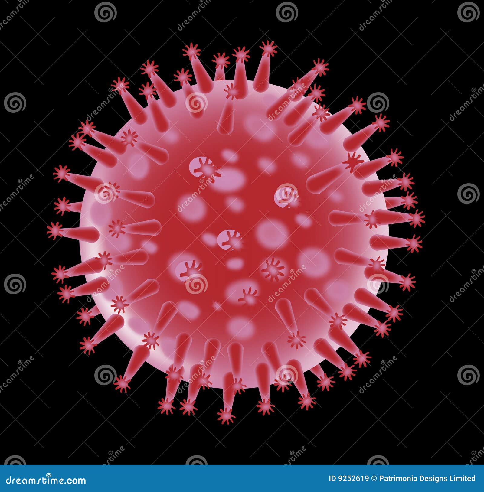 Structure De Virus De Grippe De Grippe Illustration Stock ...