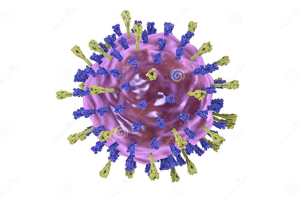 Structure De Virus Des Oreillons Illustration Stock - Illustration du ...