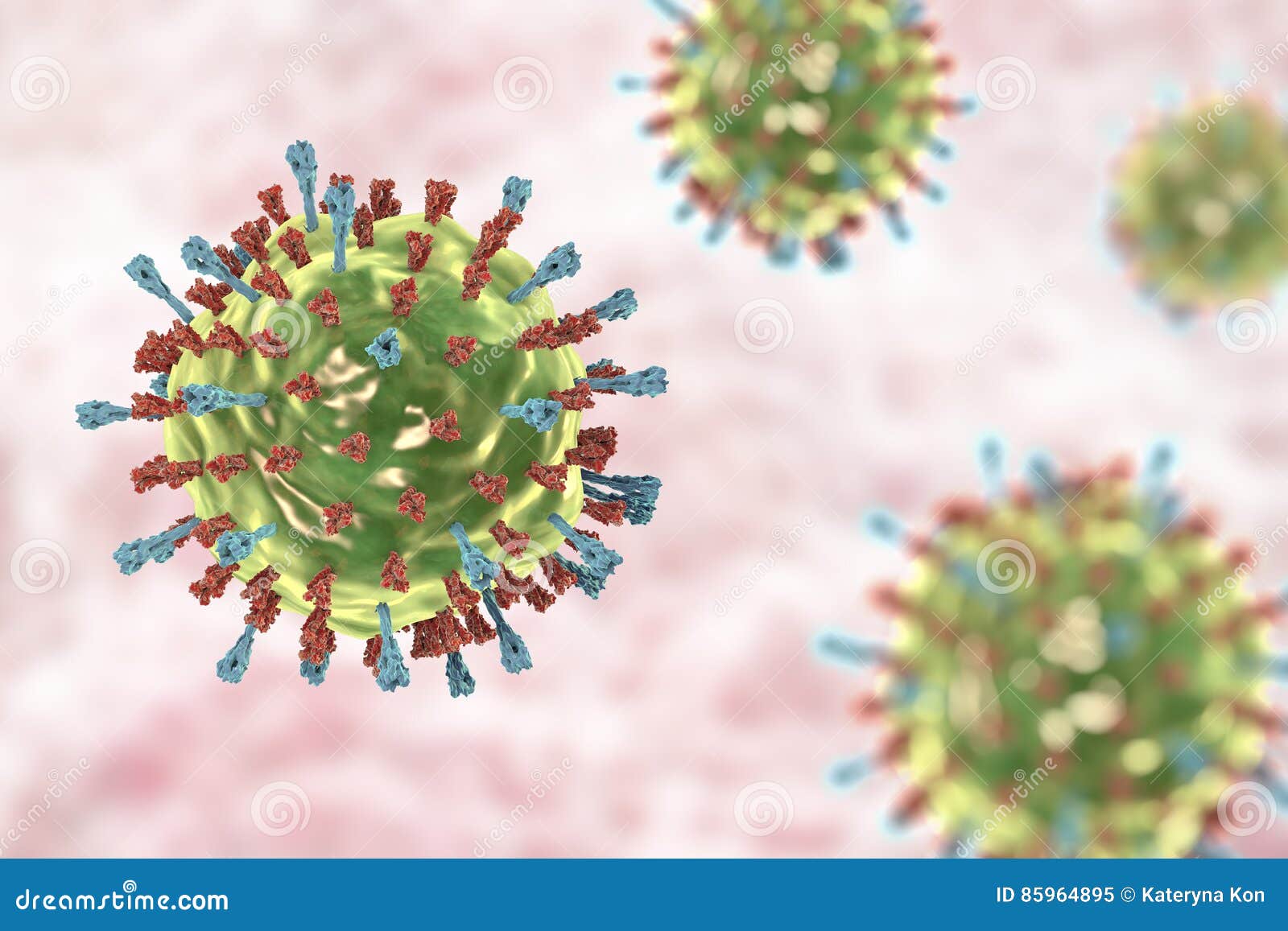 Structure De Virus Des Oreillons Illustration Stock - Illustration du ...