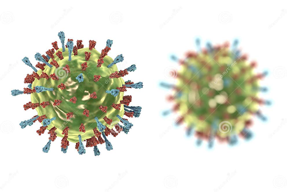 Structure De Virus Des Oreillons Illustration Stock - Illustration du ...