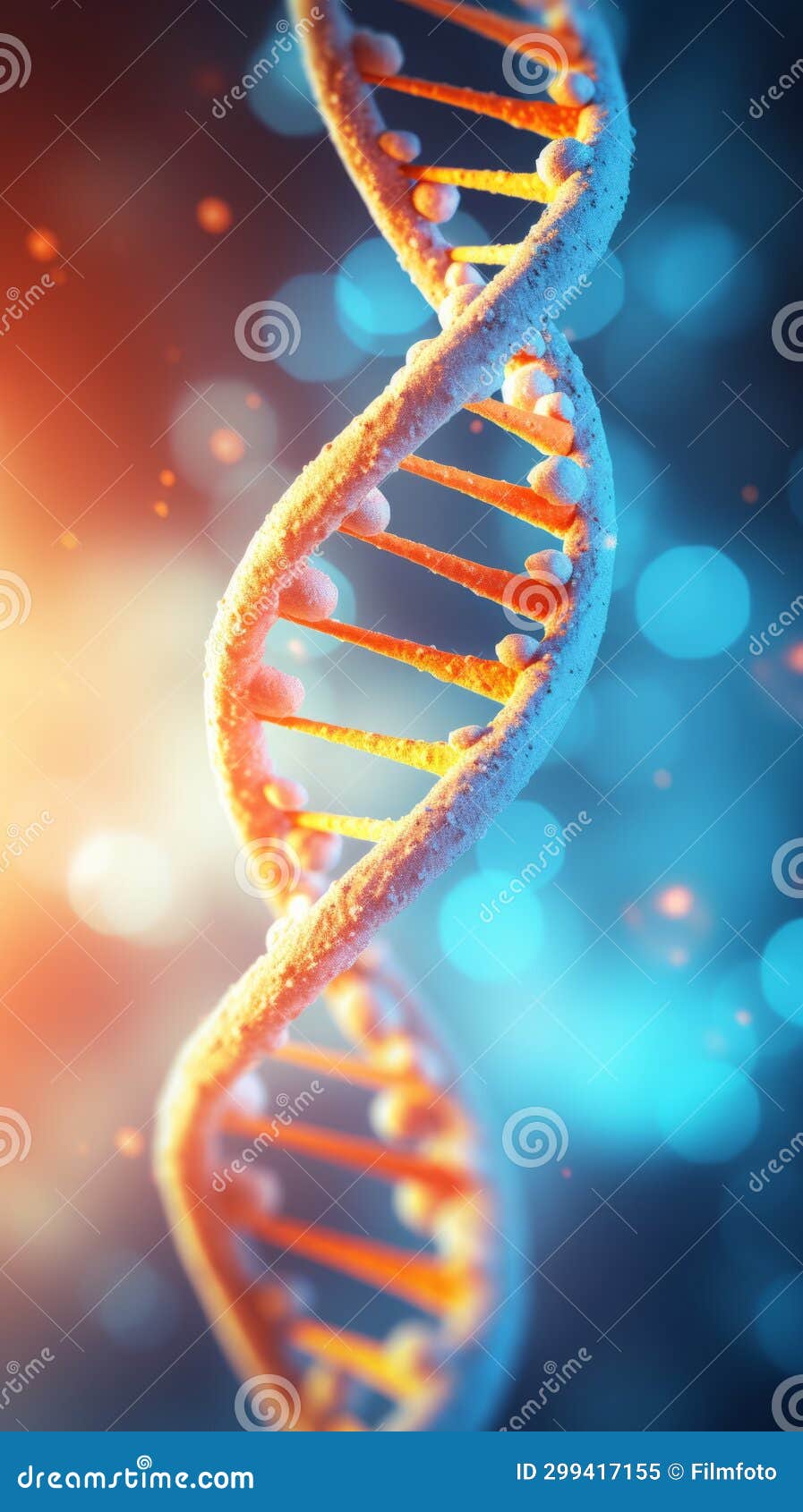 Structure of the DNA Double Helix Stock Illustration - Illustration of ...