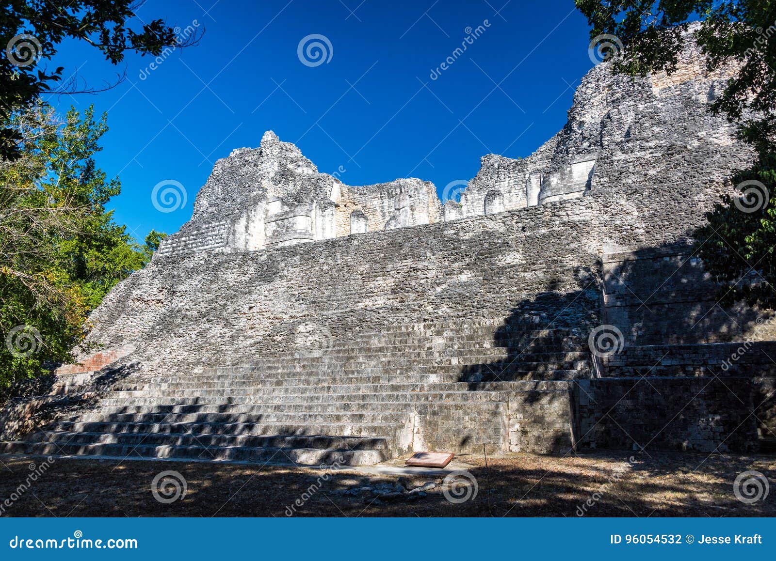 Becan Maya Temple In The Yucatan, Mexico. Stock Photo | CartoonDealer ...