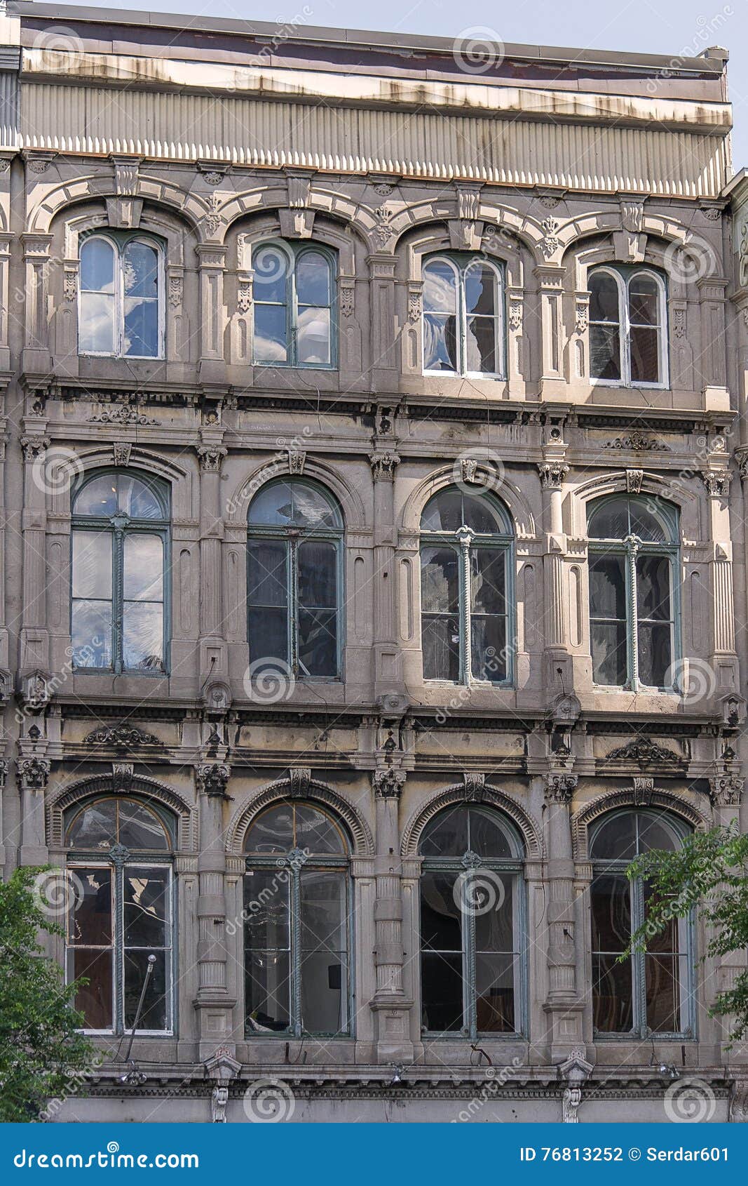 Structure and Elements of Design in Old Montreal Stock Photo - Image of ...