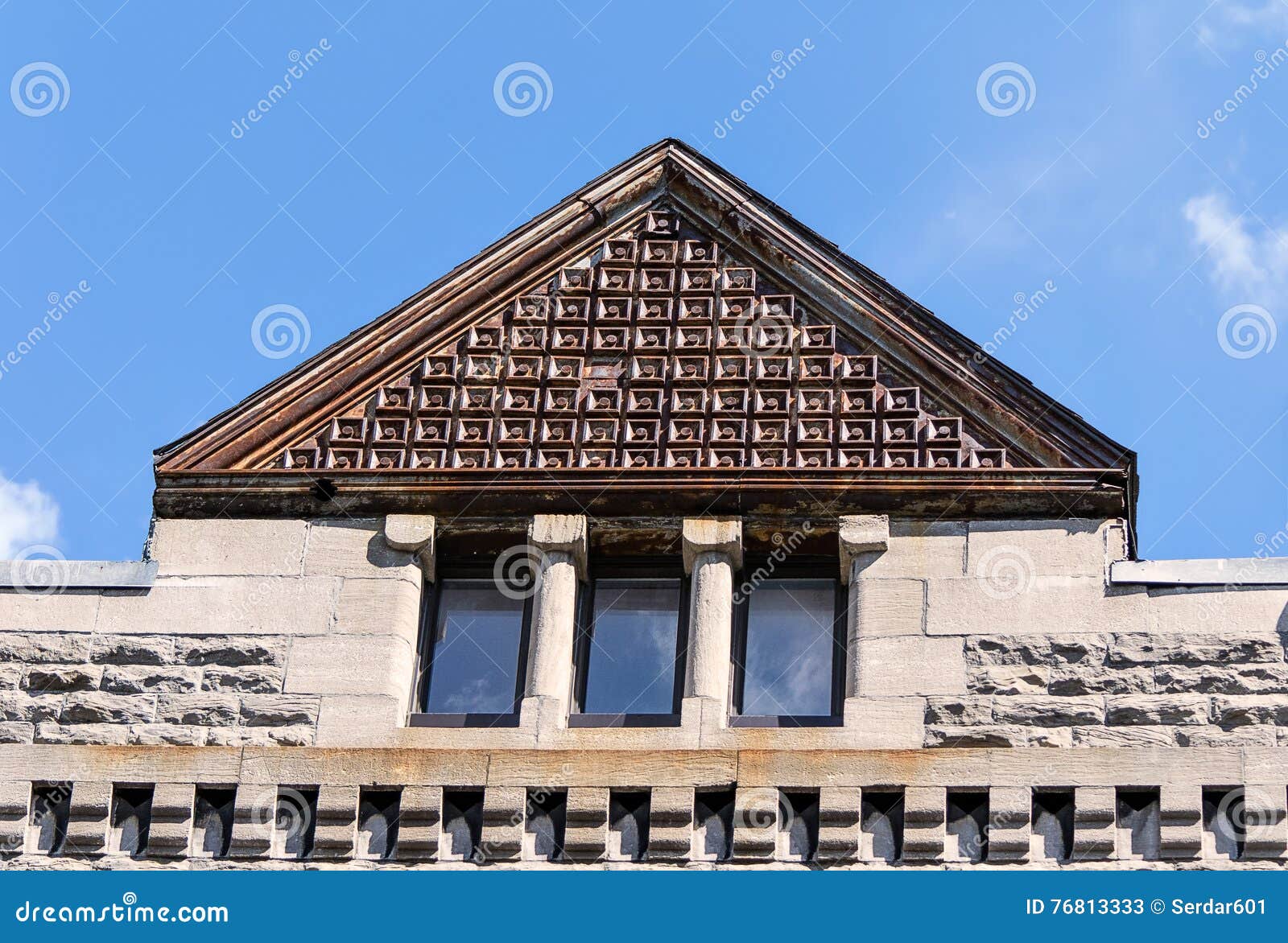 Structure and Elements of Design in Old Montreal Stock Image - Image of ...