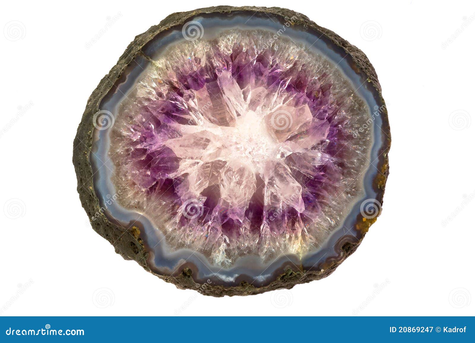Structure En Pierre Amethyst Image stock - Image du normal ...