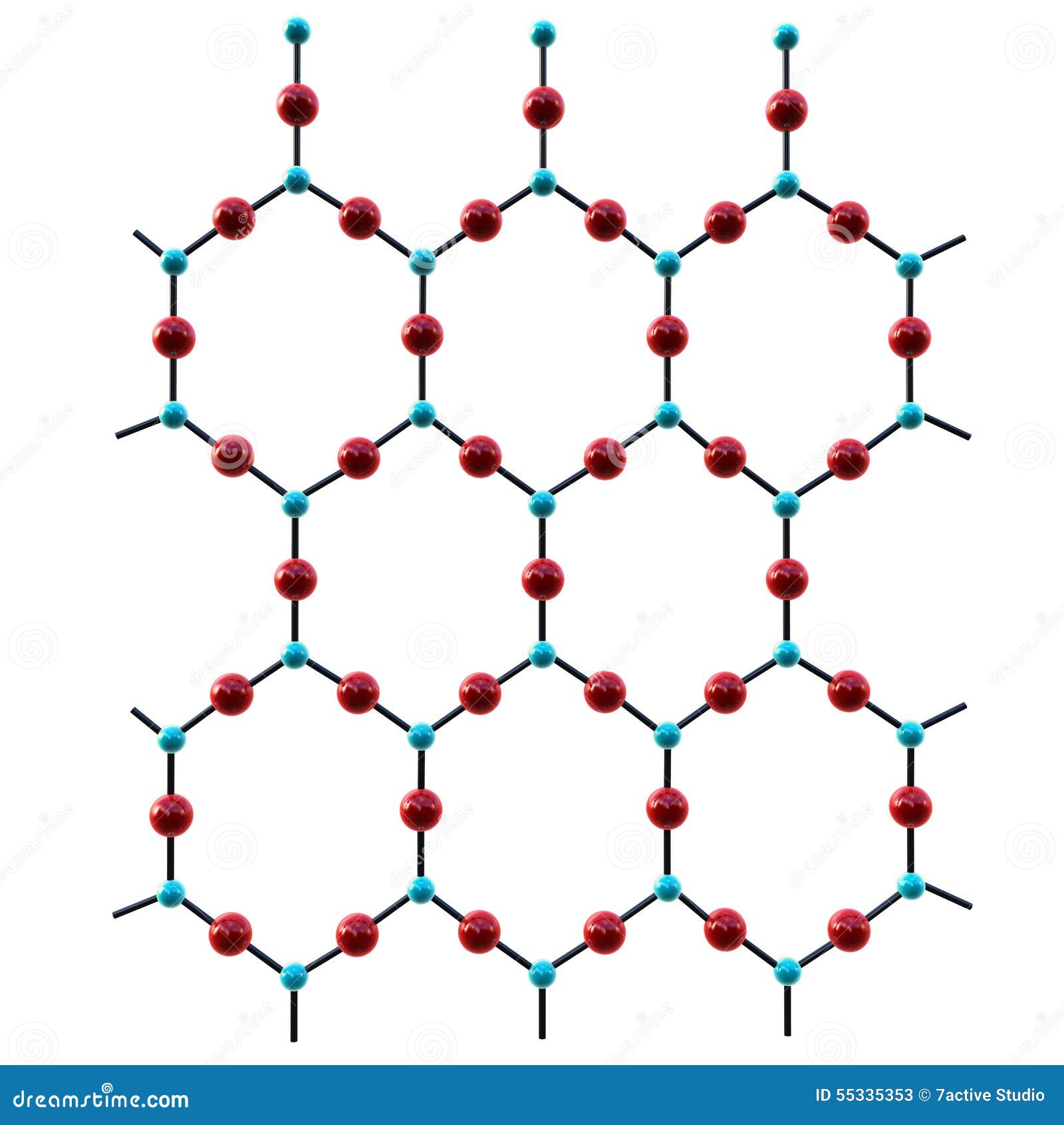 Structure En Verre De Quartz Illustration Stock - Illustration du bille ...