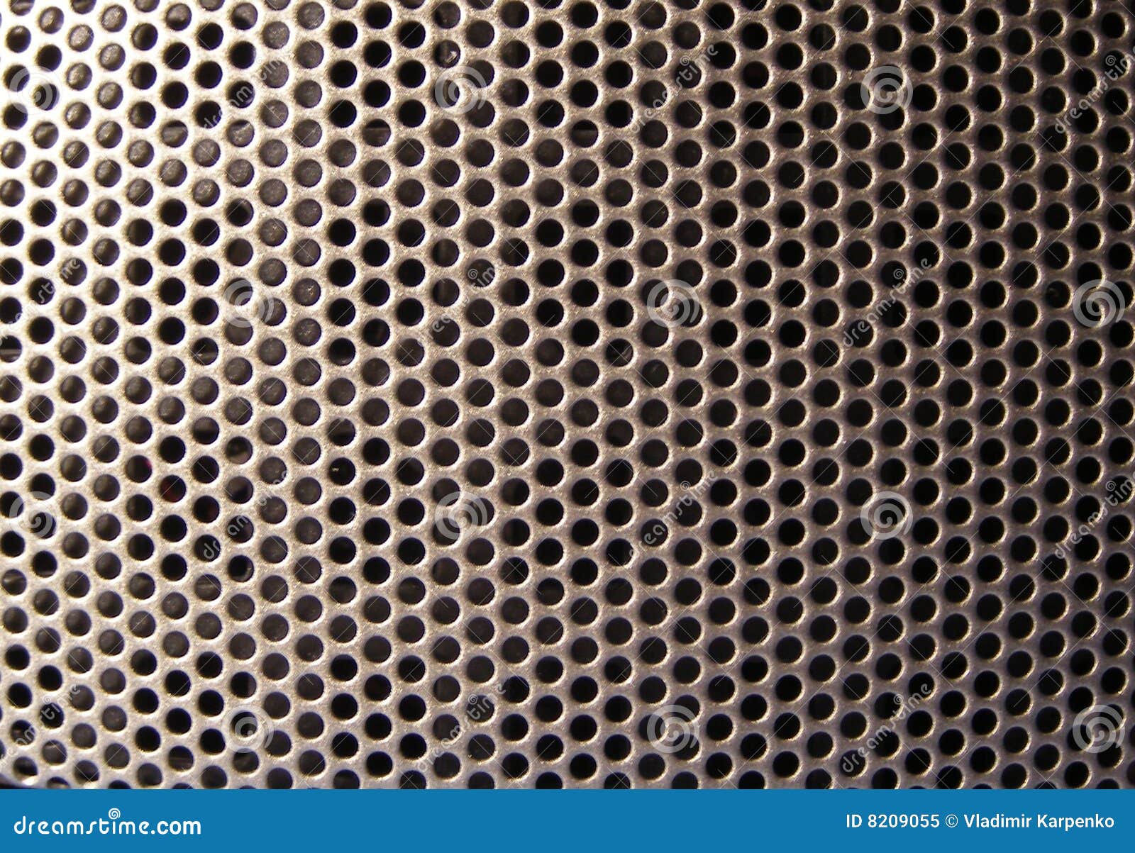 Structure of holes stock image. Image of shiny, closeup - 8209055