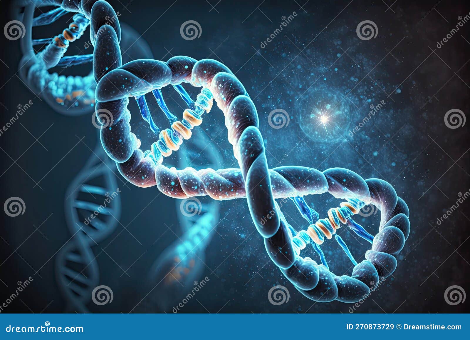 Structure of Human DNA in the Form of a Blue Helix, Which is a Vital ...