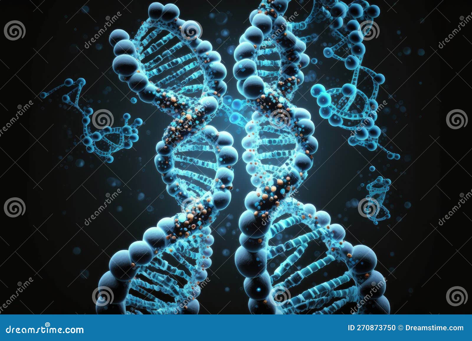 Structure of Human DNA in the Form of a Blue Helix, Which is a Vital ...