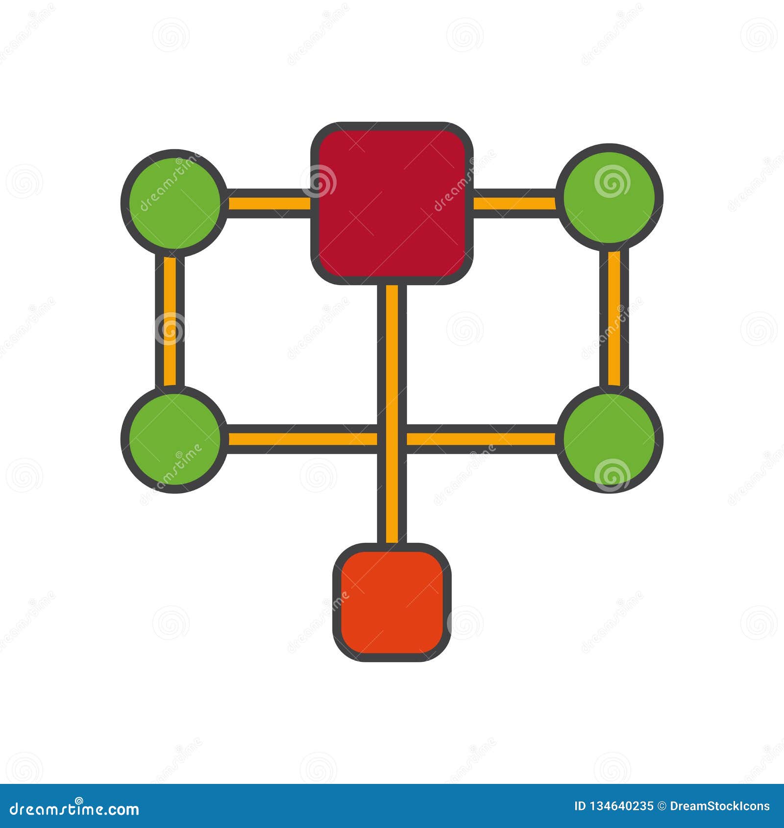 Structure Icon Vector Sign and Symbol Isolated on White Background ...