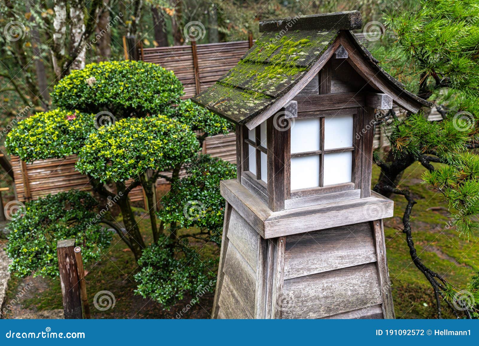 Structure in Japanese Garden Stock Photo - Image of traditional ...