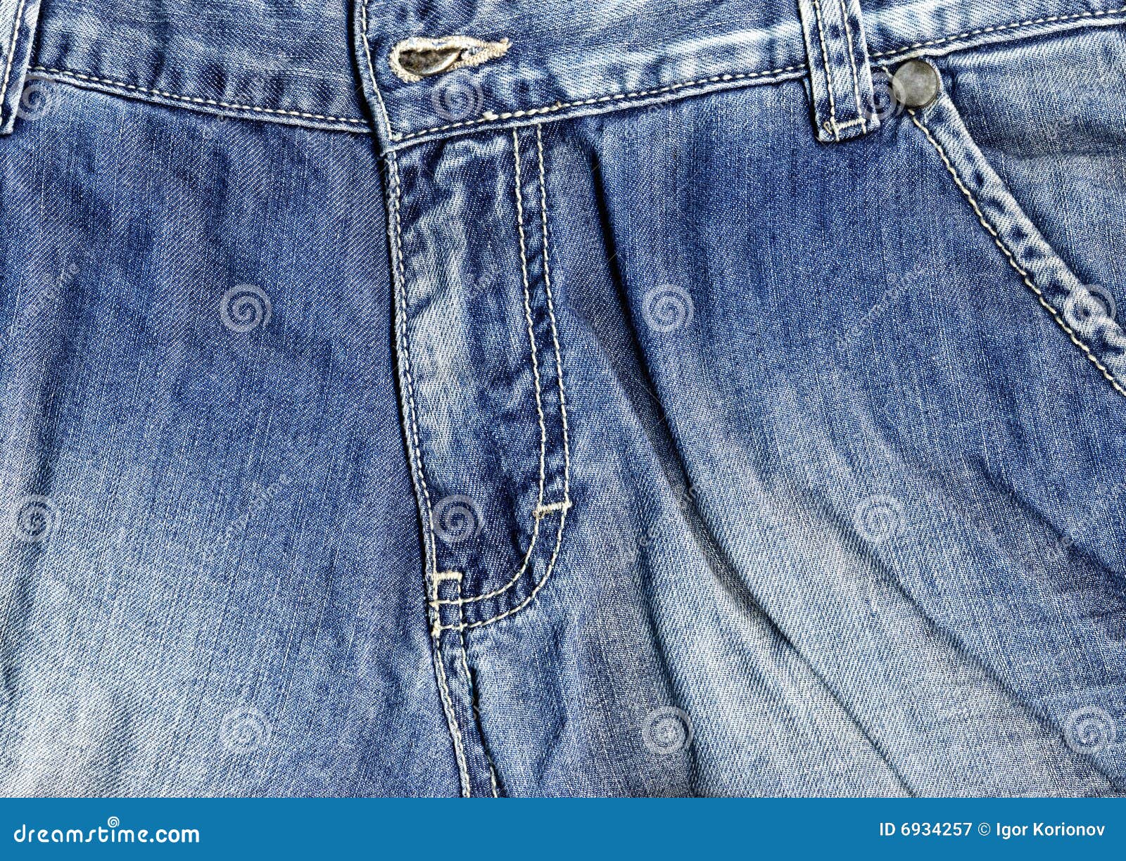 Structure of a Jeans Fabric Stock Image - Image of trousers, close: 6934257