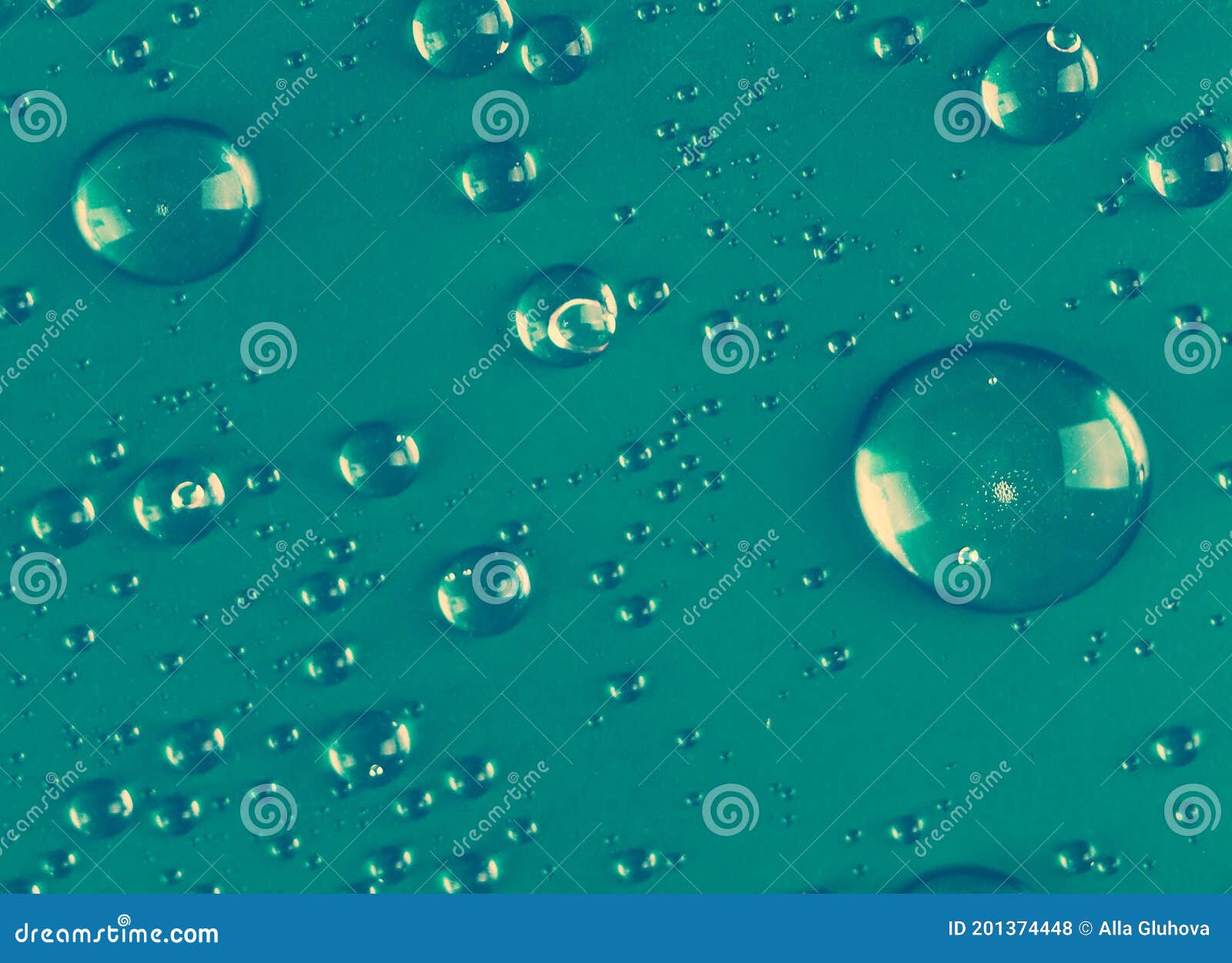 The Structure is Large Drops of Water Stock Photo - Image of relaxation ...