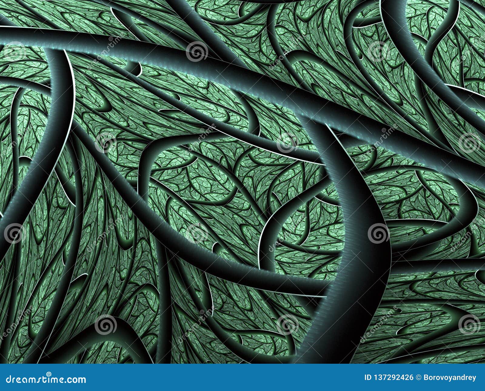 Structure of a leaf stock illustration. Illustration of color - 137292426