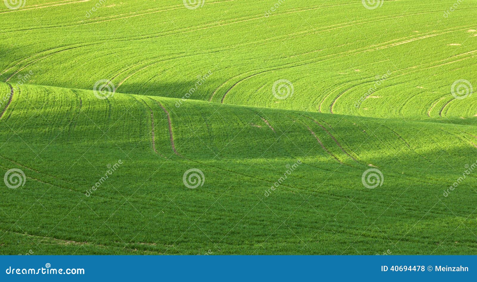 Structure of Lines and Waves at a Field Stock Photo - Image of ...