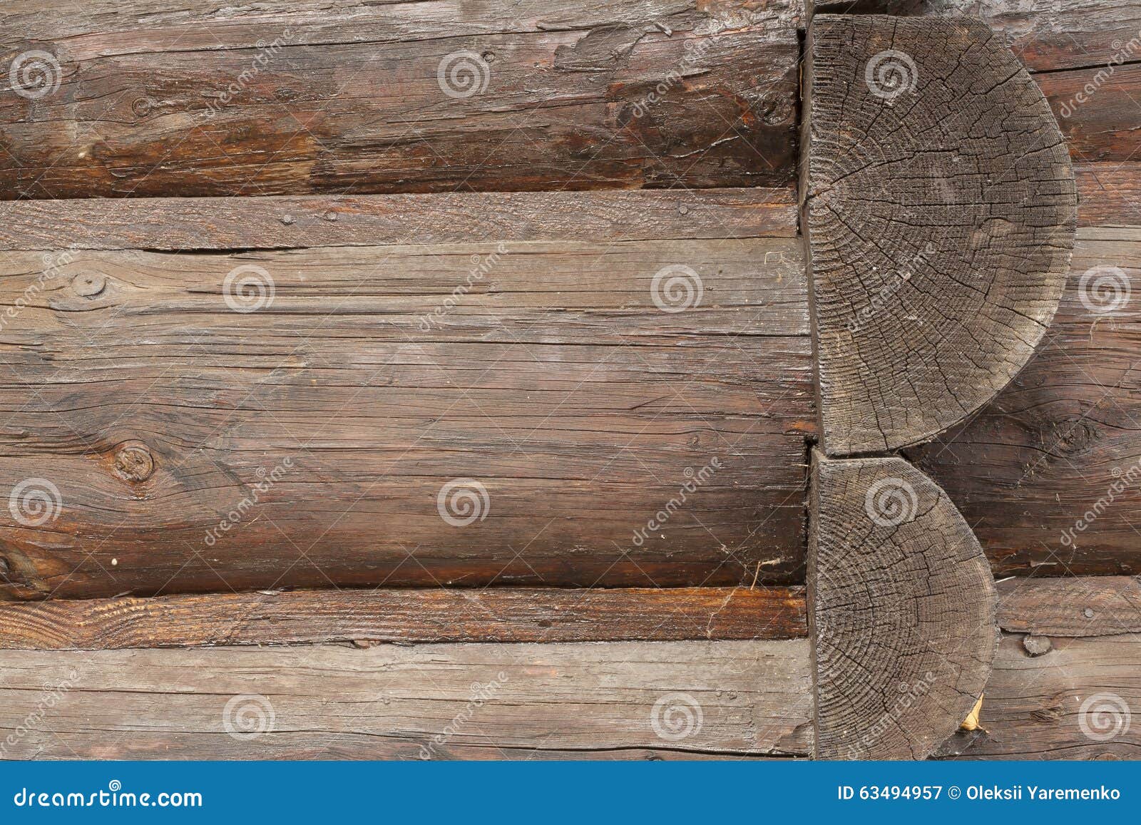 Structure from Logs. Construction from Logs Stock Image - Image of ...