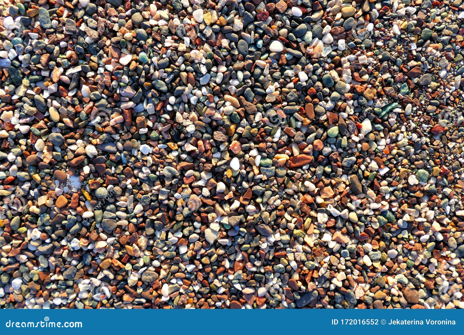 Structure of Many Pebble Beaches in Peloponnese Stock Photo - Image of ...