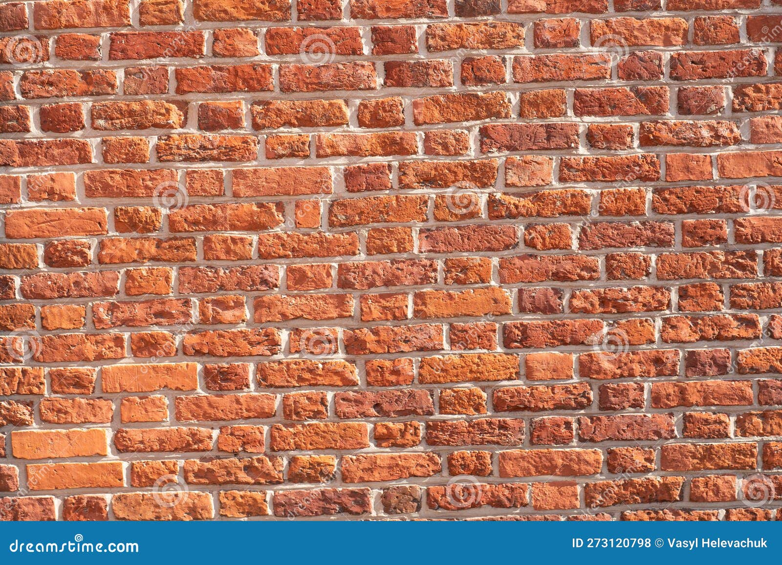 Structure of Medieval Bricks Illuminated by Sun Stock Photo - Image of ...