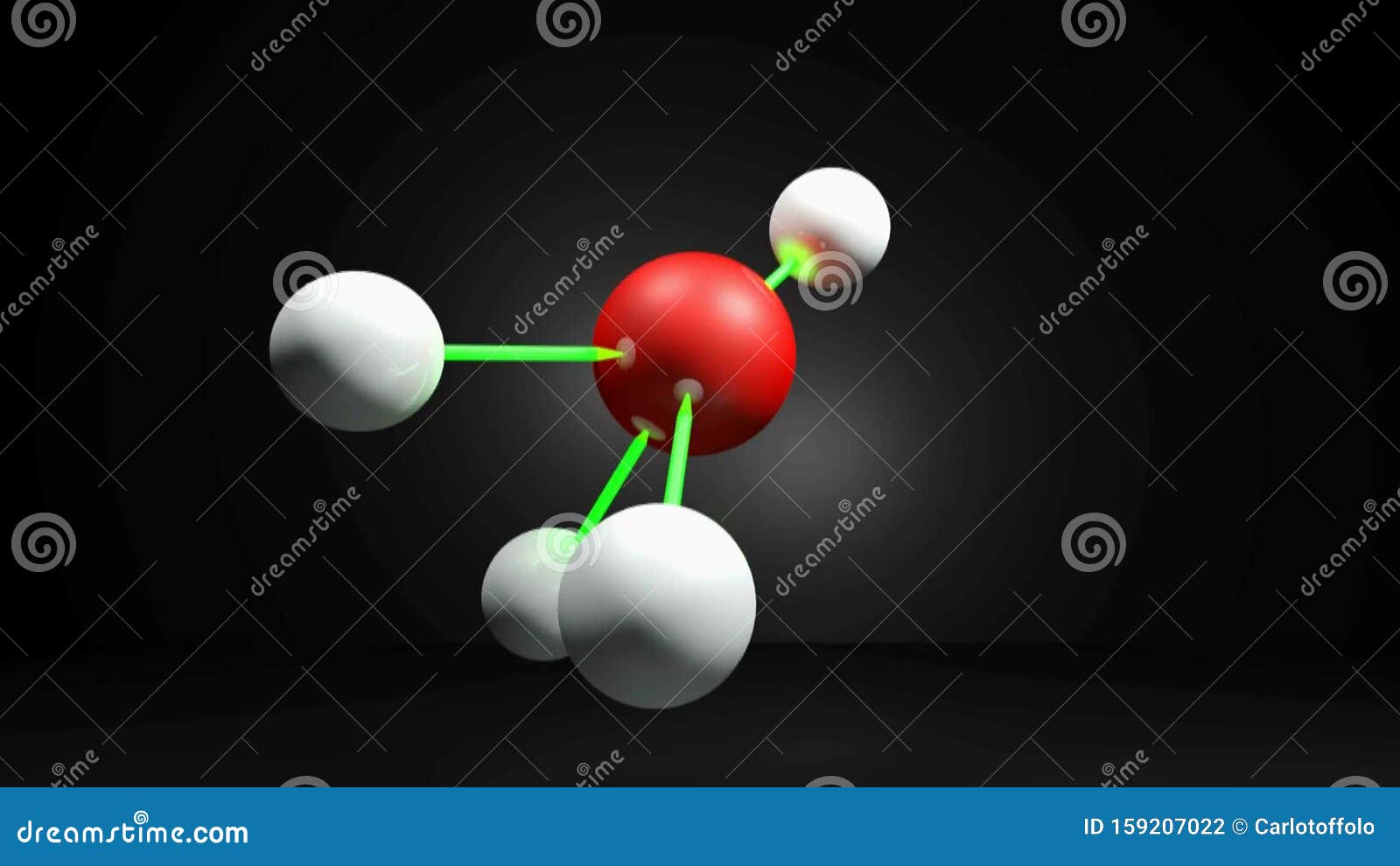 Methane Structure 3d