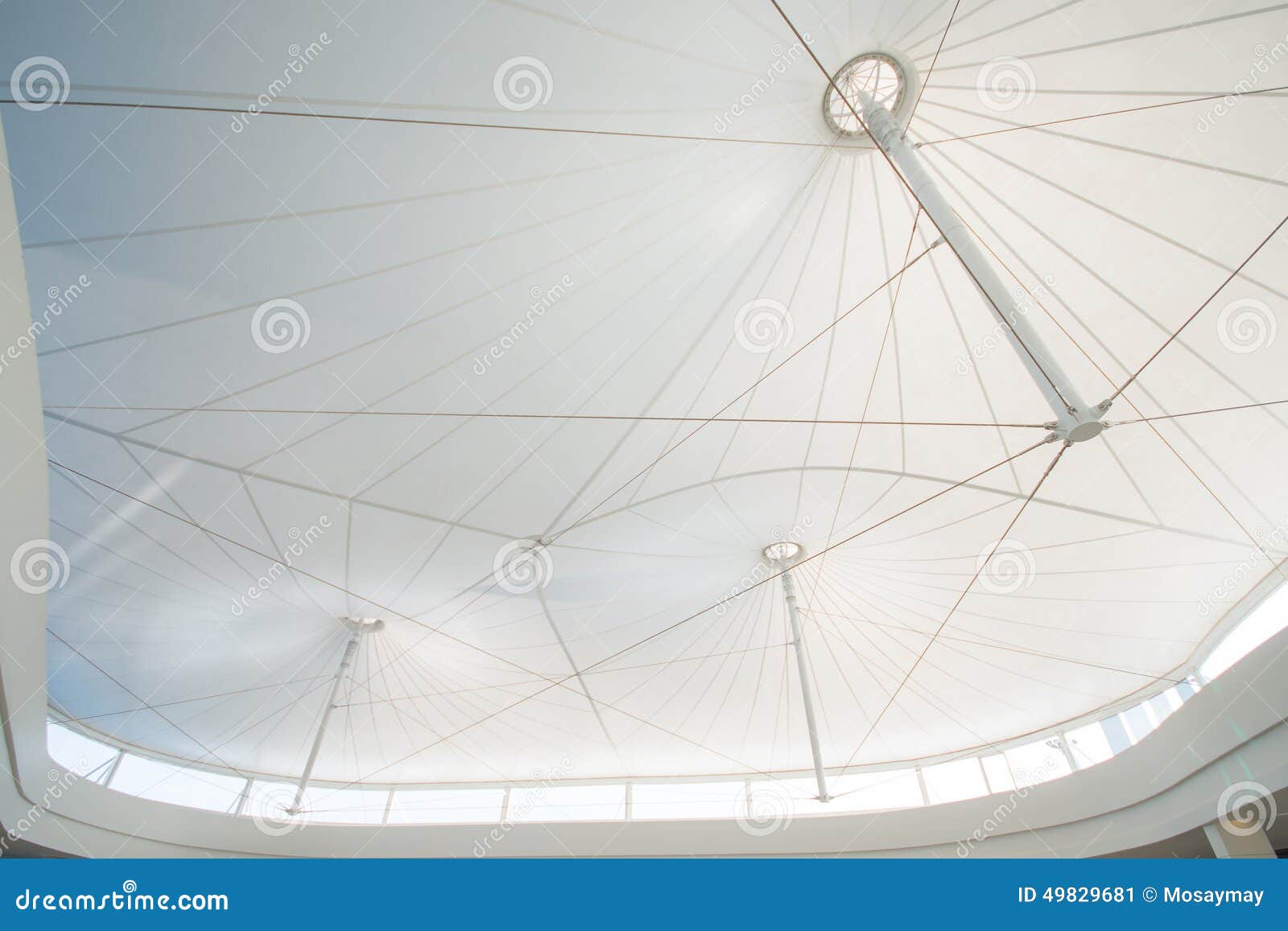 Structure of Modern Inside Roof Stock Image - Image of roof ...