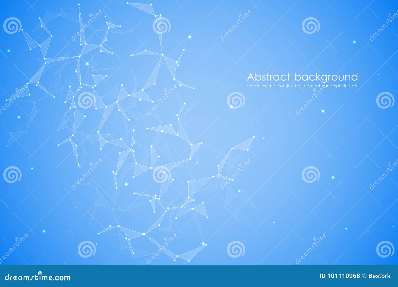 Molecular Particles Background Compounding Template. Gene Abstract ...