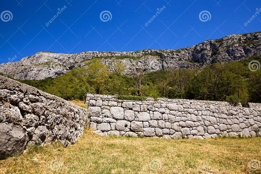 Structure. Montenegro stock photo. Image of blue, fort - 27096858