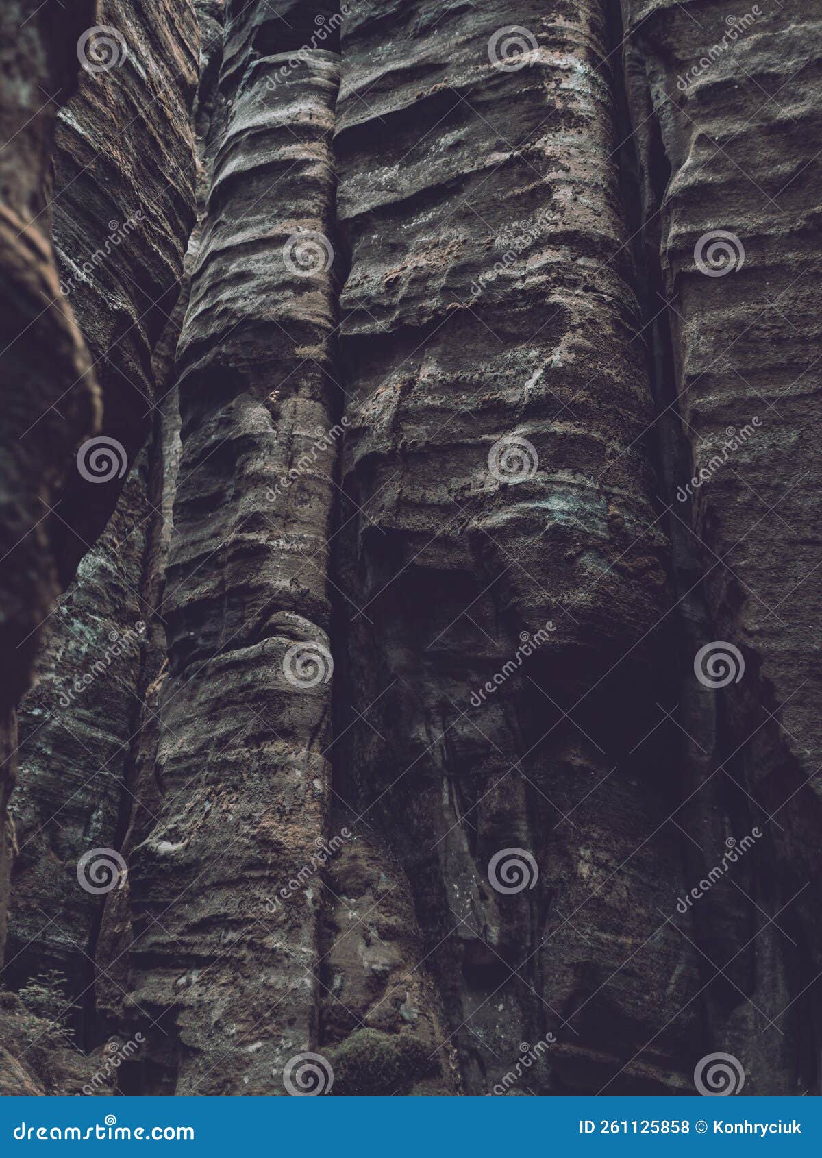 Structure of the Mountain Rocks Stock Photo - Image of geological ...