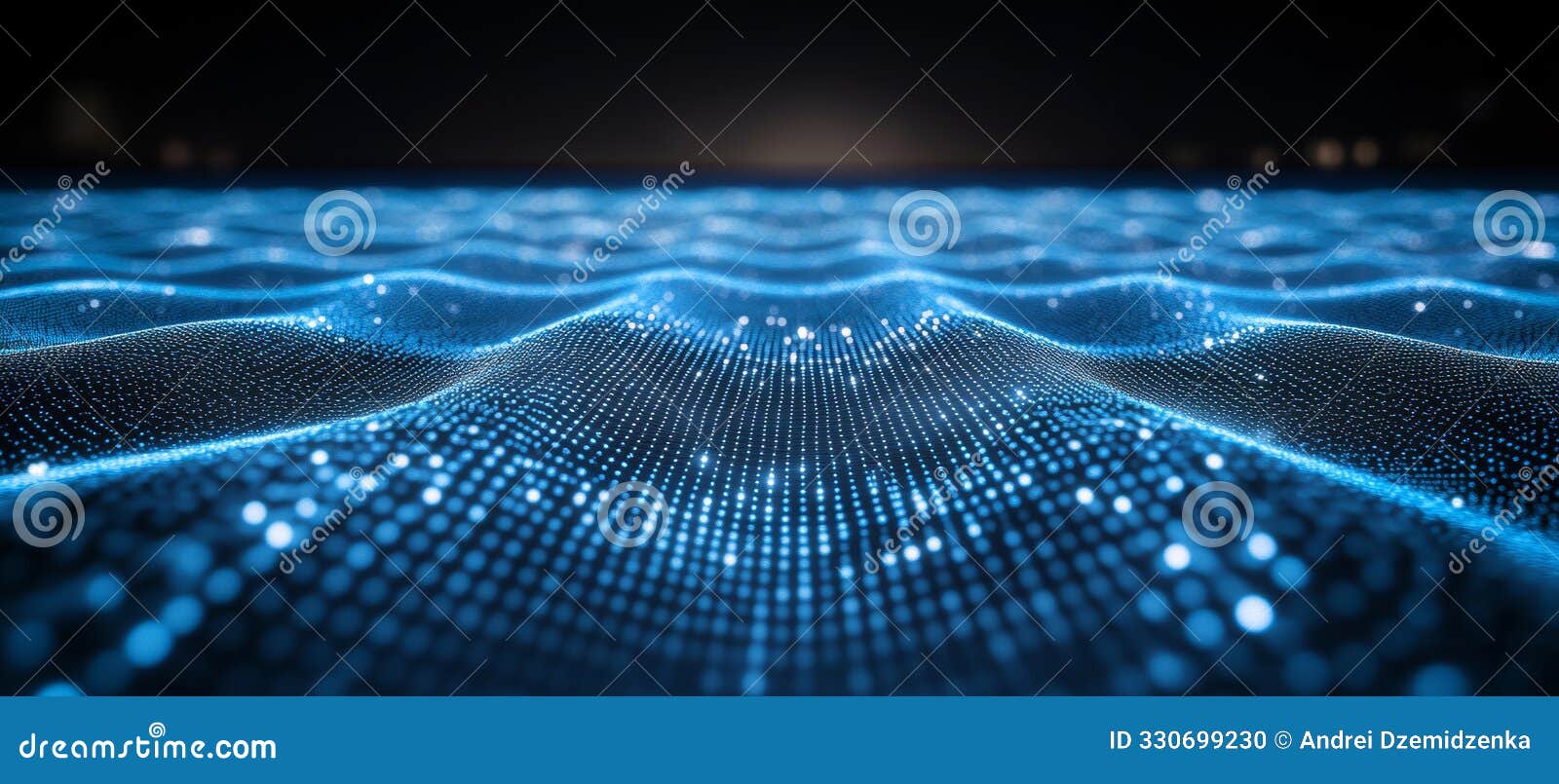 Structure Of The Network Connection Of Points And Lines Data Technology Digital Background 3d