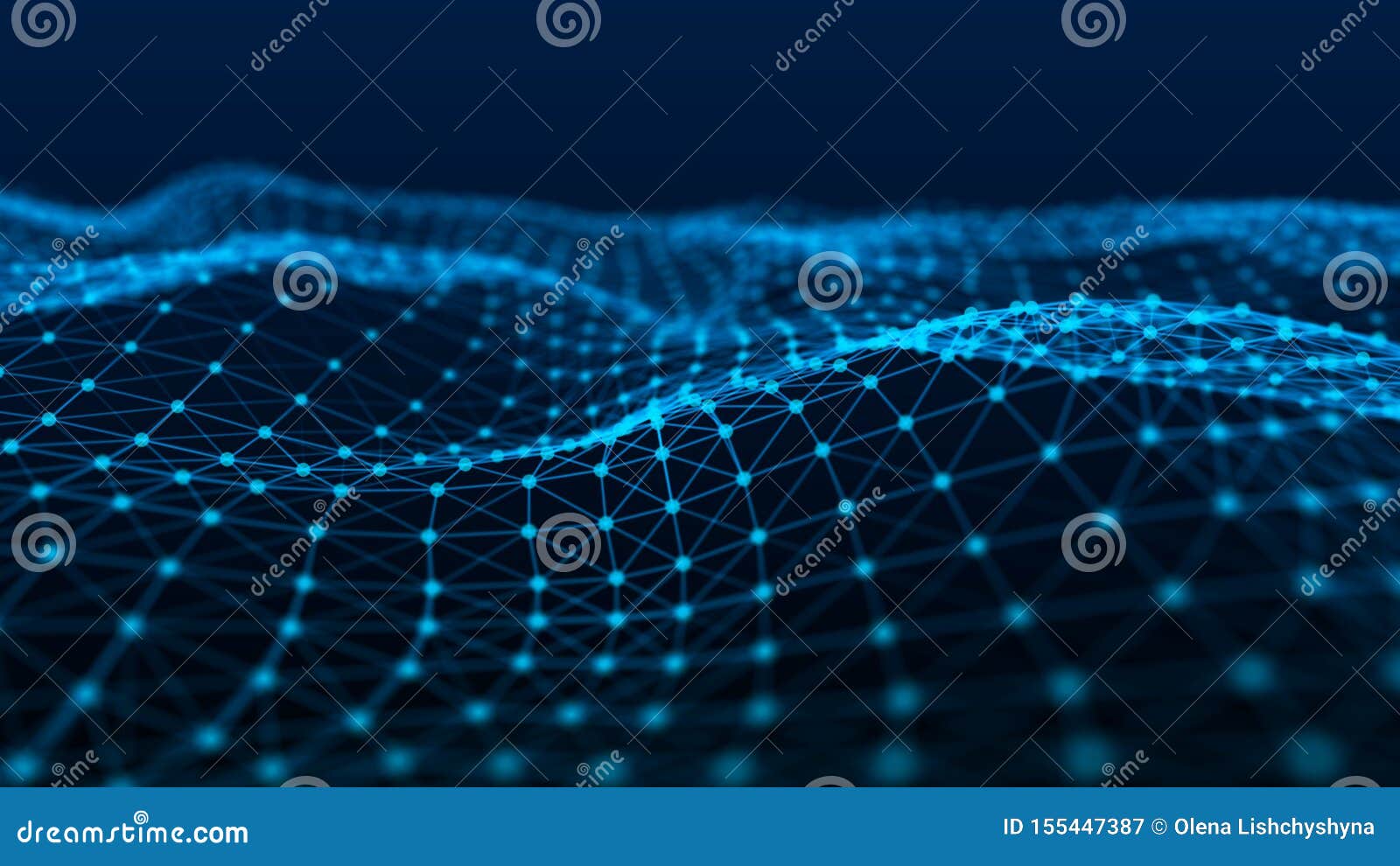 The Structure Of The Network Connection Of Points And Lines Data Technology Digital Background