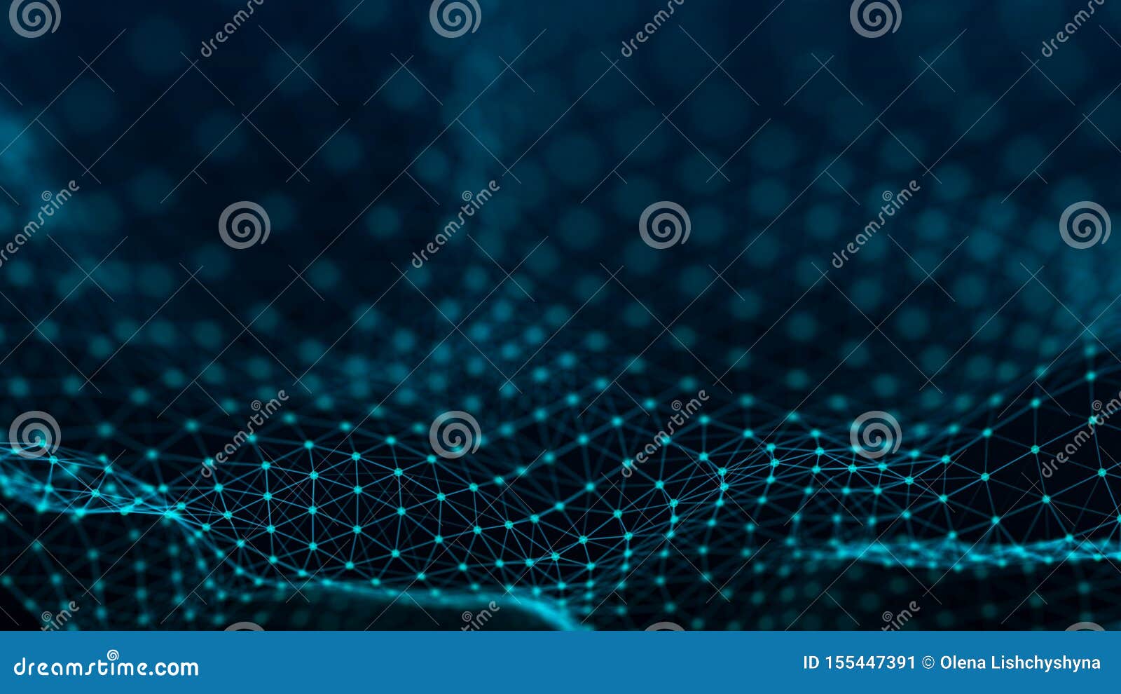 The Structure Of The Network Connection Of Points And Lines Data Technology Digital Background