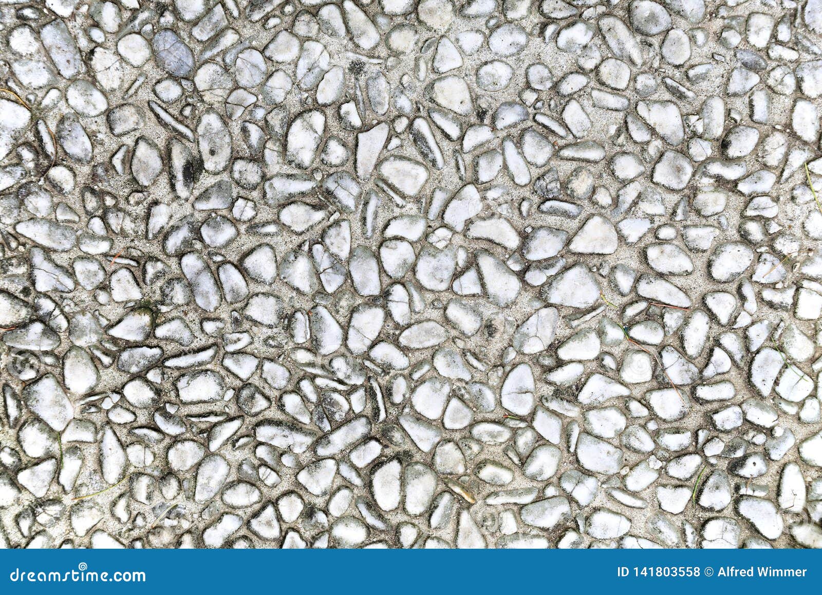 The Structure of Exposed Aggregate Concrete Stock Photo - Image of ...