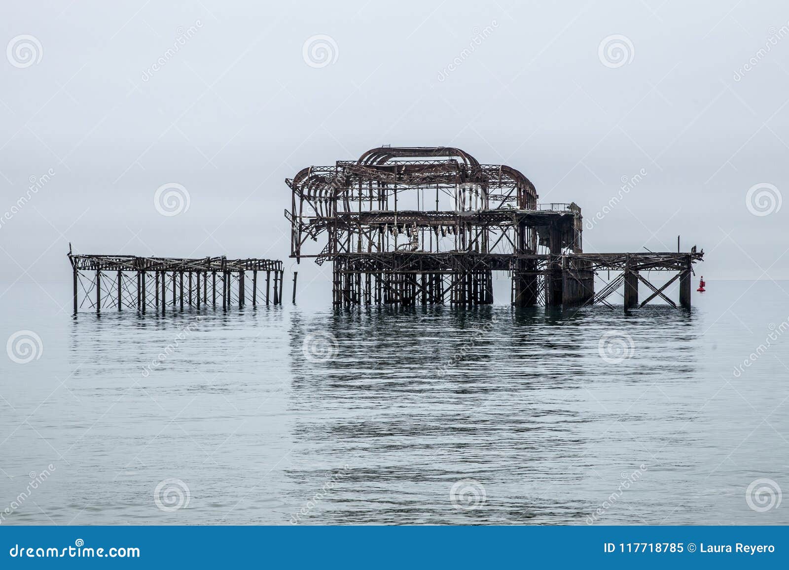Structure of an old pier stock image. Image of dock - 117718785