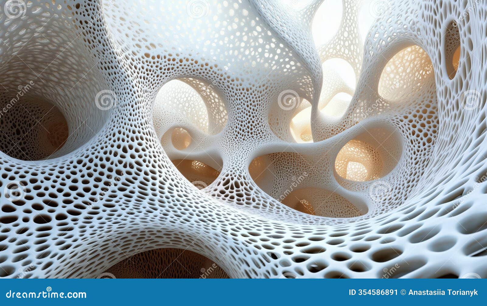 Structure of Organic Network Stock Image - Image of framework, grid ...