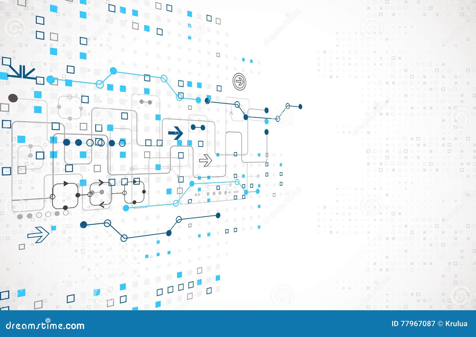 Structure Pattern Technology Backdrop. Stock Vector - Illustration of ...