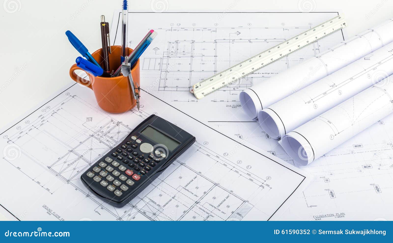 Structure Plan, Engineering Calculations Stock Photo - Image of design ... Structure Plan, Engineering Calculations Stock Photo - Image of design ...