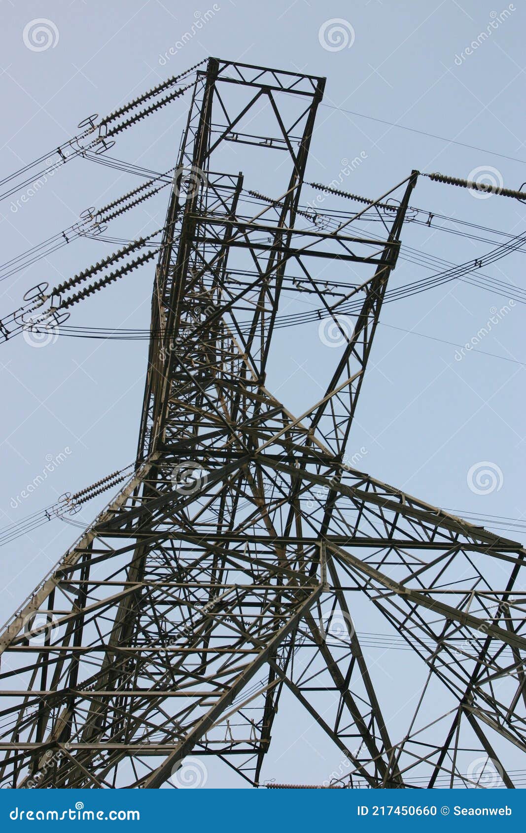 The Structure of Power Transmission Tower, Power Transmission Tower ...