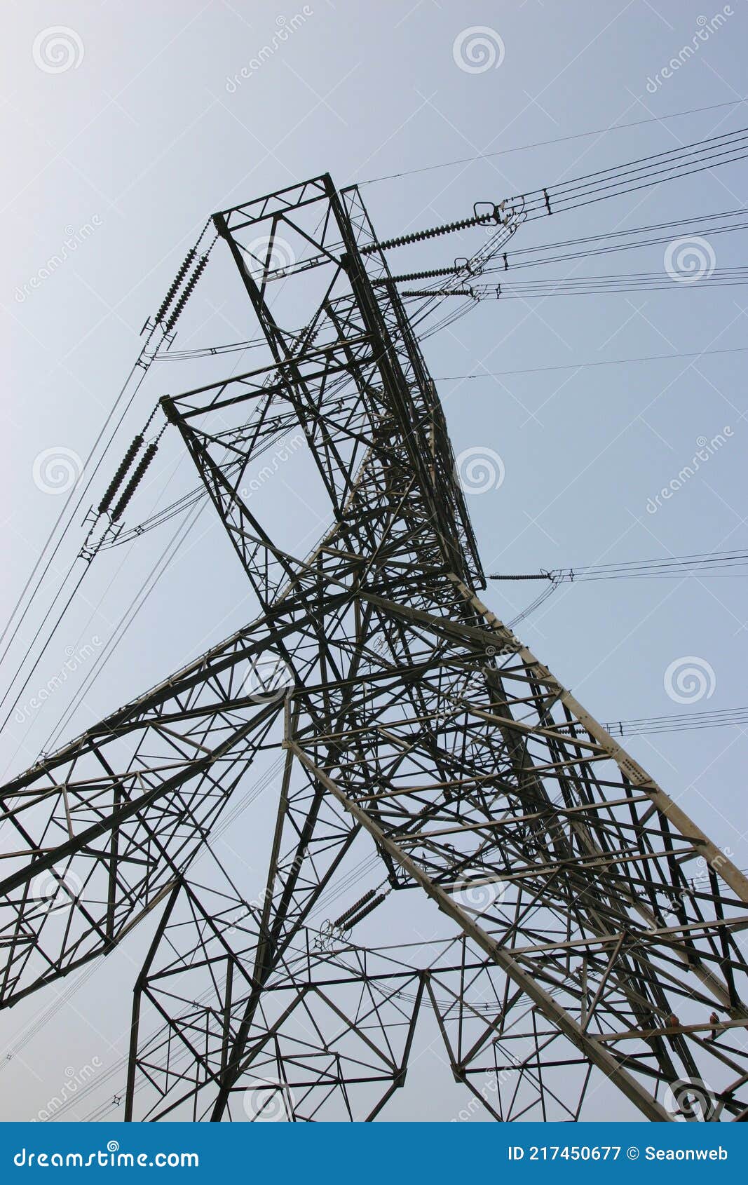 The Structure of Power Transmission Tower, Power Transmission Tower ...