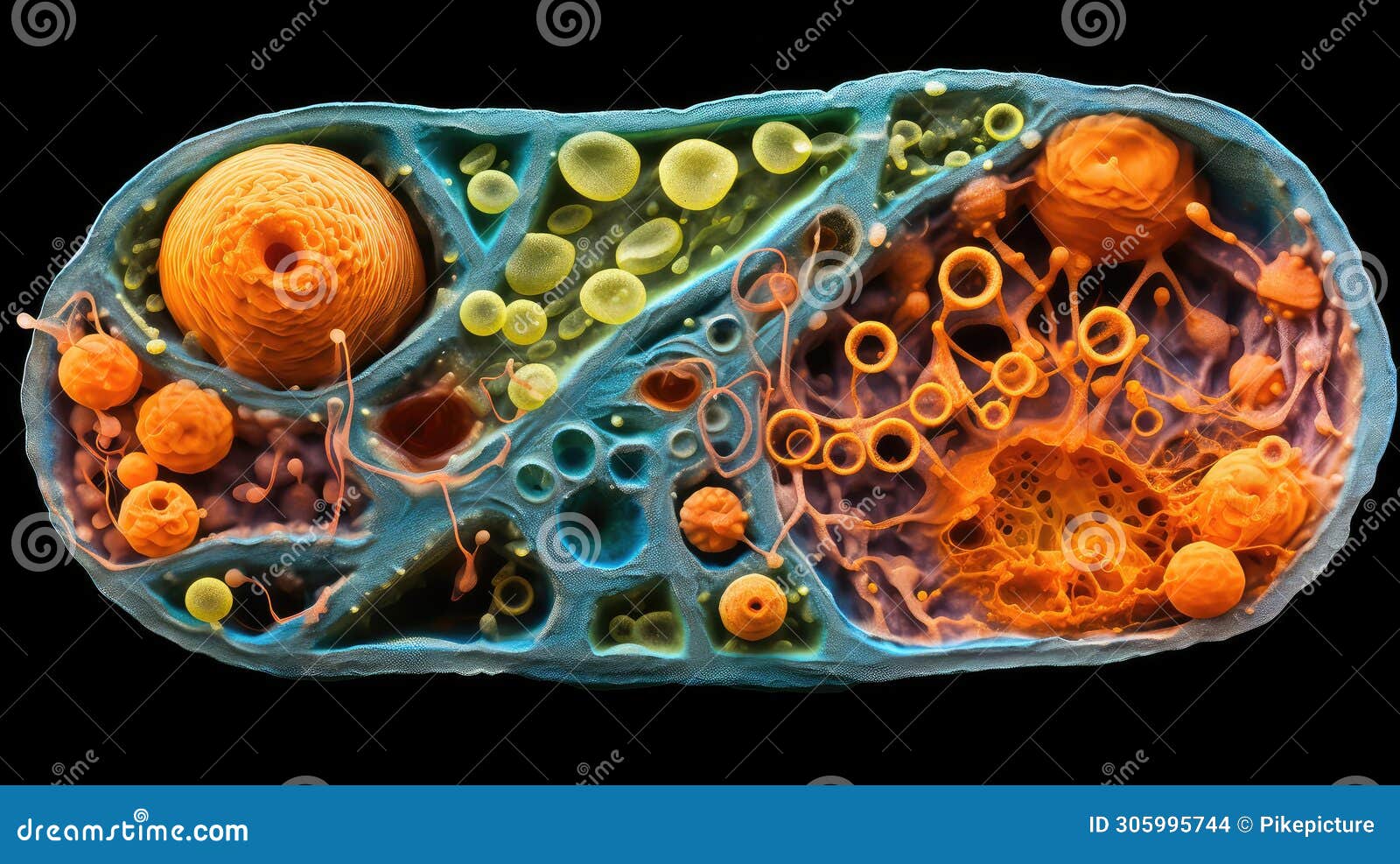 Structure protein cell stock illustration. Illustration of enzyme ...