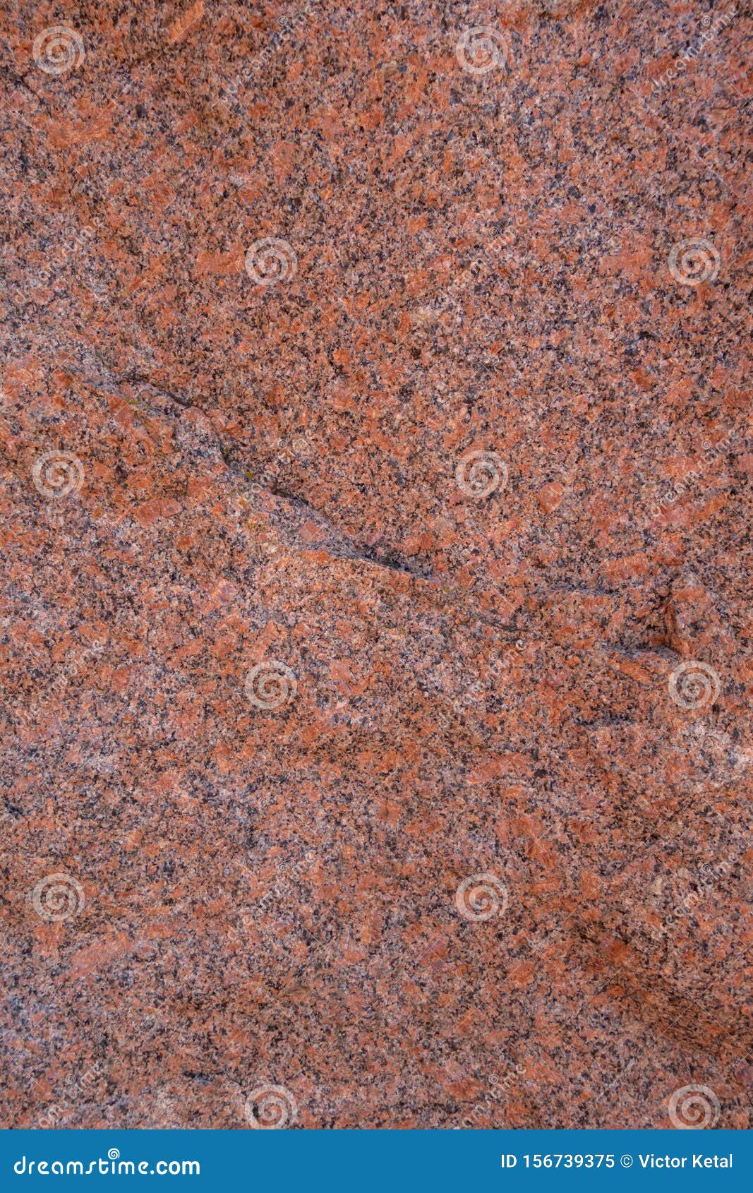 The Structure of Red and Black Granite. the Texture of Natural Stone ...