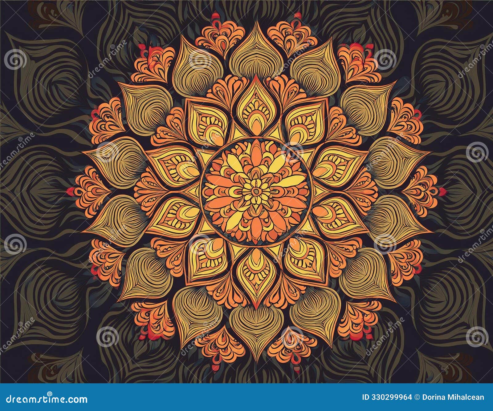 Mandala Designs: Intricate Patterns and Symbolism Stock Illustration ...